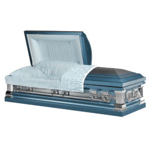 Spruce Blue | Affordable Caskets, Elegant Design & Quick Shipping
