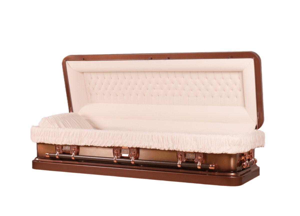 Ascension Series Full Couch Copper - Casket Emporium
